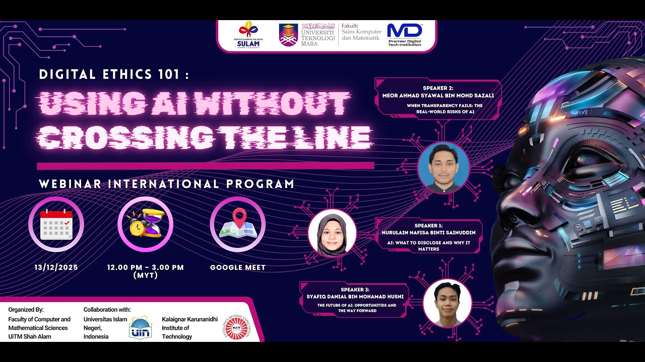 Webinar International: Digital Ethics 101 – Using AI Without Crossing ...