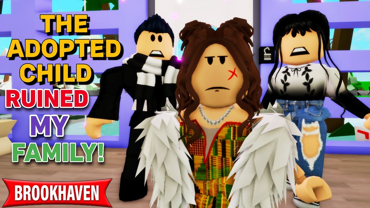 The Adopted Child Ruined My Family!! || Roblox Brookhaven 🏡RP ...