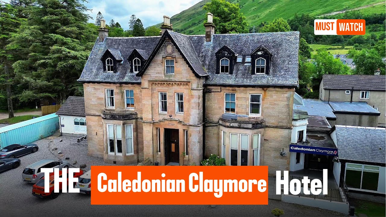 Discover the Caledonian Claymore Hotel: Stunning Drone Footage in ...