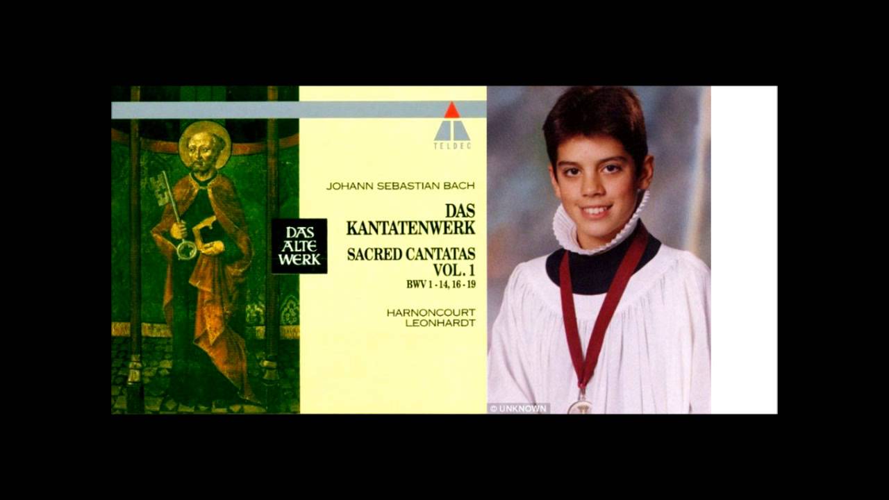 Unknown boy soprano of Kings College Choir Cambridge sings Bach ...