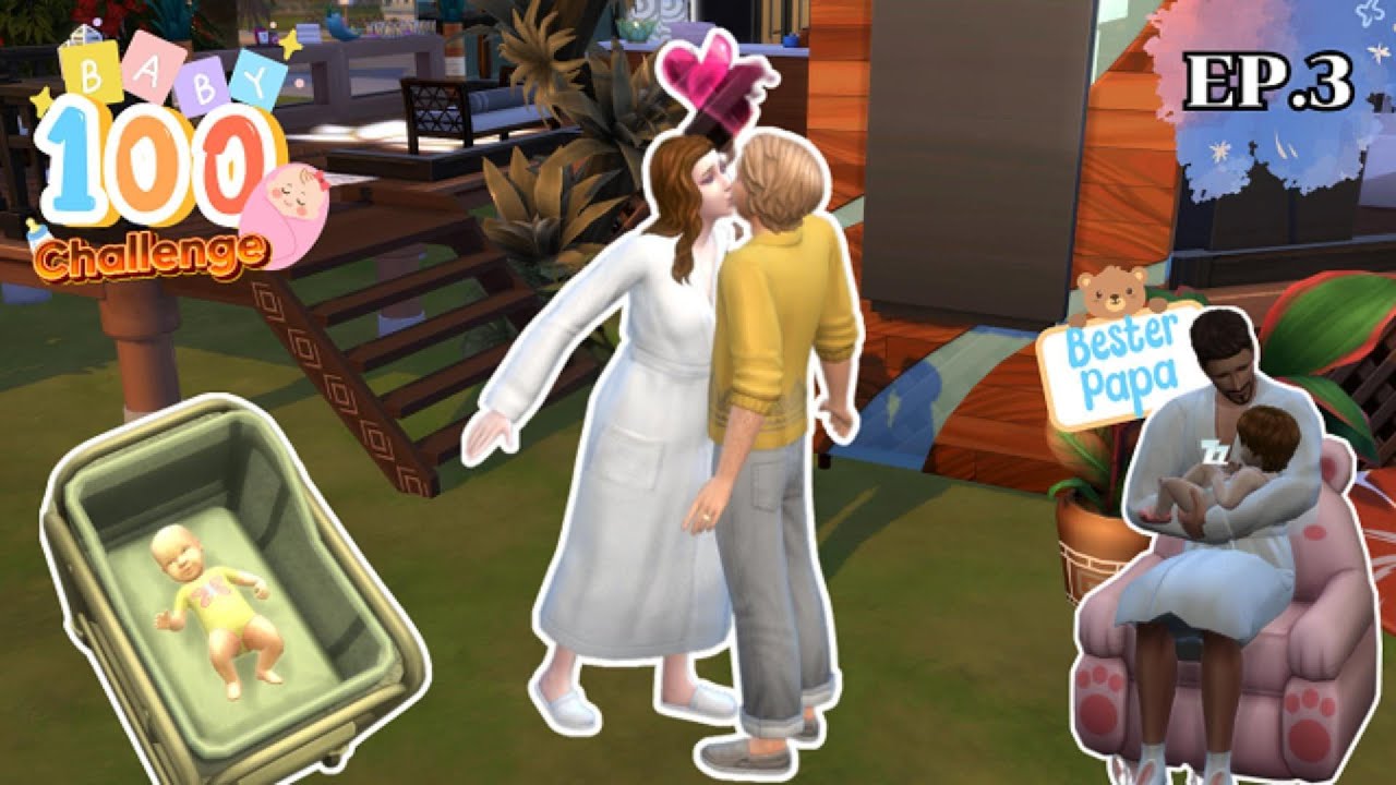 EP3| Save PaPa |ฮันนี่ลูกแม๊ | The Sims 4 | 100 Baby Challenge👶🏻 - YouTube
