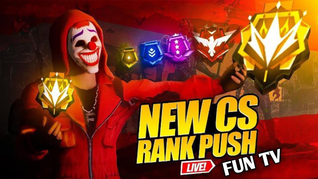 Fun TV FF Live Rank Pushing 😎 Free Fire 🔥||#freefirelive #shortfeed ...