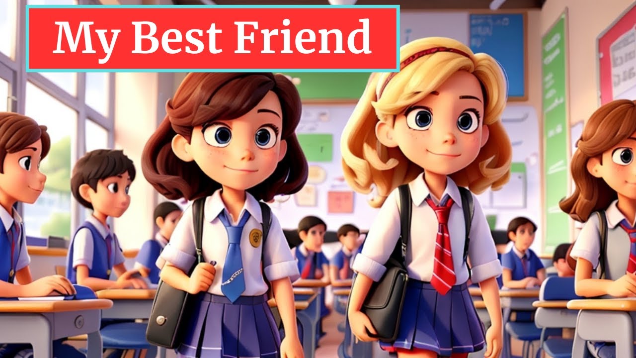 My Best Friend | Learn English | English Conversation Practice ...