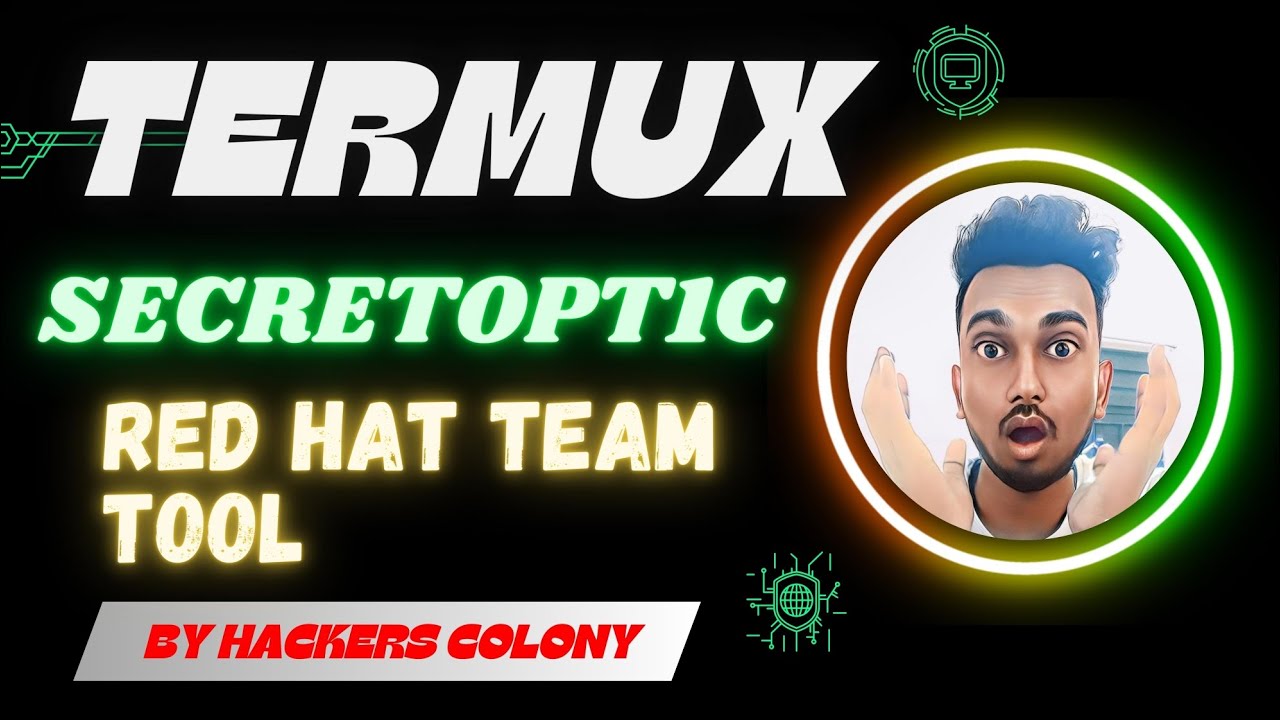 Termux tool SecretOpt1c for Red Hat Team #hacker #termux # ...