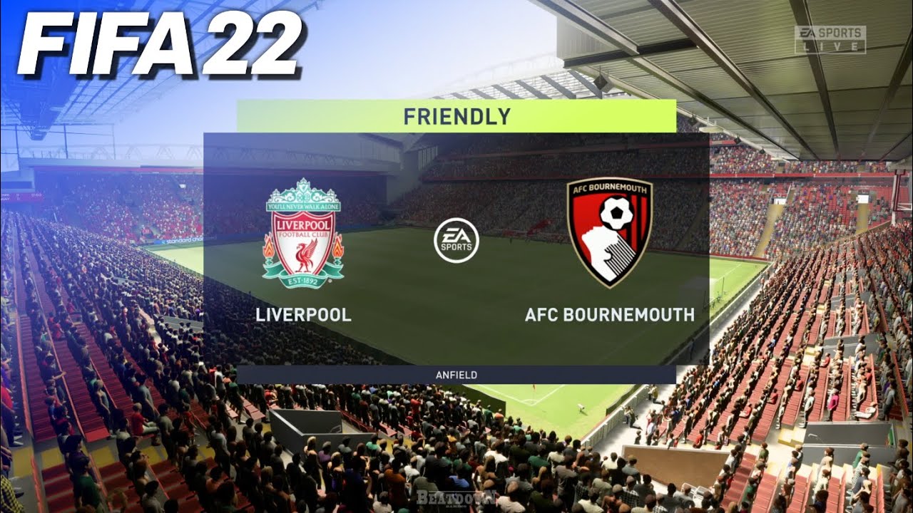 Fifa 22 Liverpool Vs Afc Bournemouth 22 23 Premier League Youtube