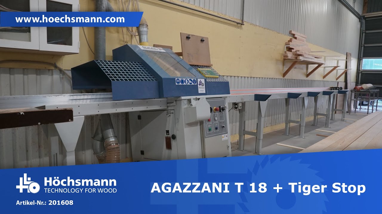AGAZZANI T 18 + Tiger Stop (Höchsmann Klipphausen) - YouTube