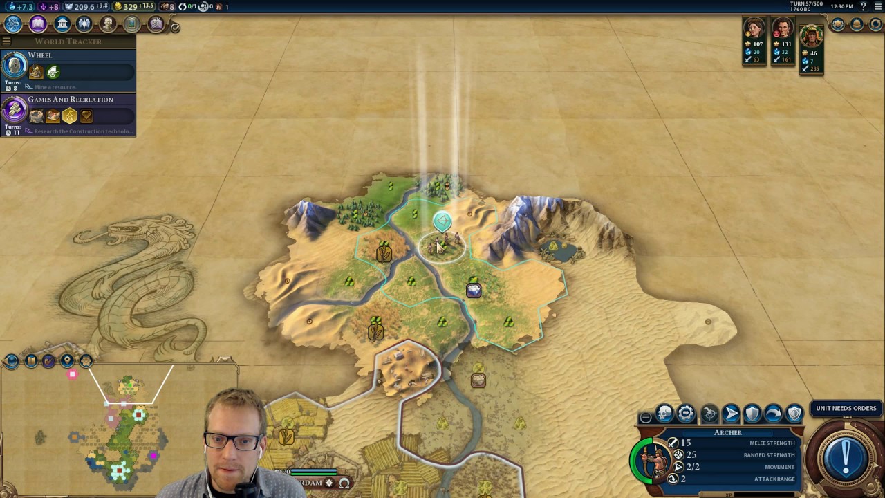 Let's Play Civilization 6 - Montezuma part 2 - YouTube