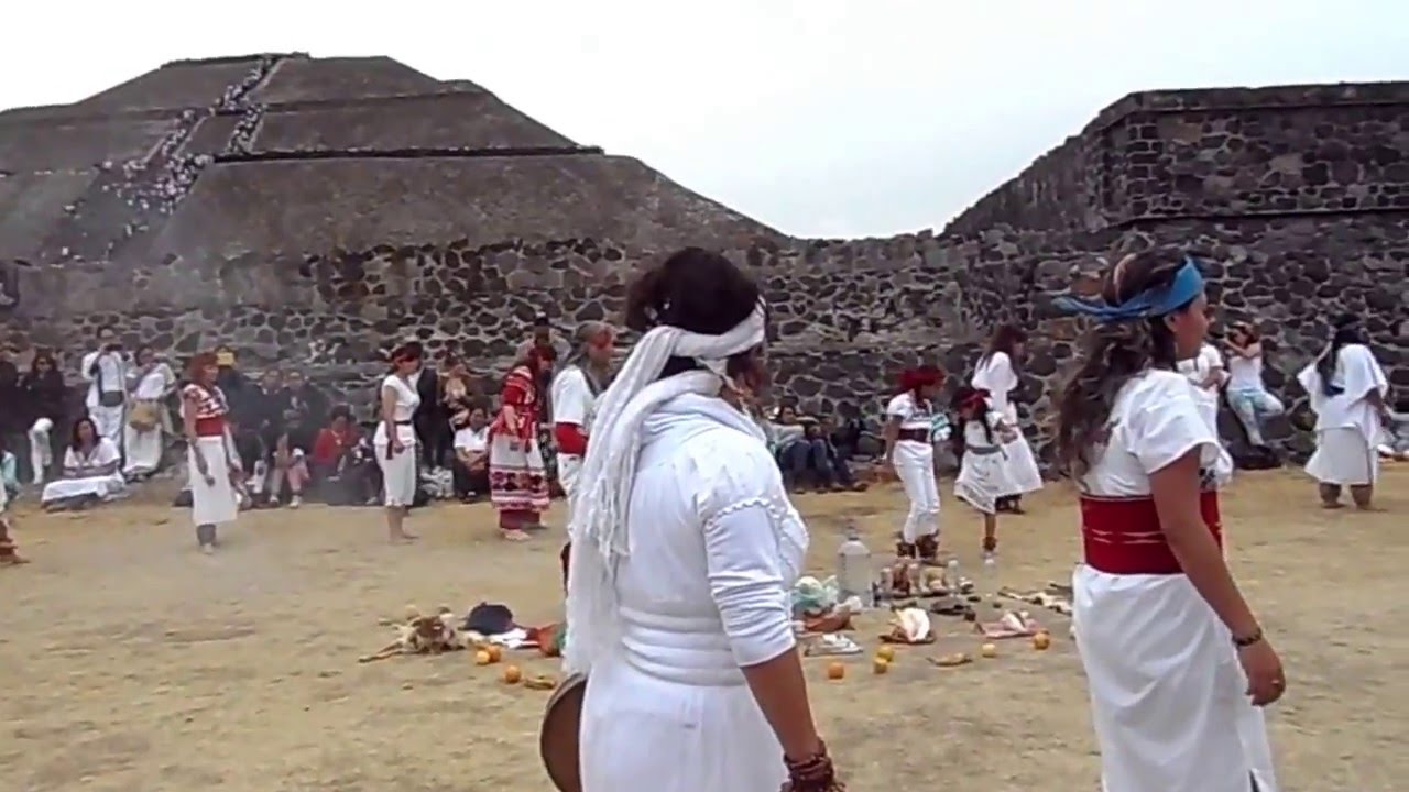 DANZA EQUINOCCIO PRIMAVERA 2016 TEOTIHUACAN PARTE 2 - YouTube