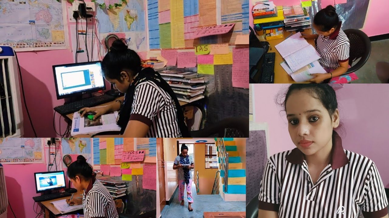 UPSC aspirants study vlog 🎯/15 hours study routine 🎯/motivational study ...