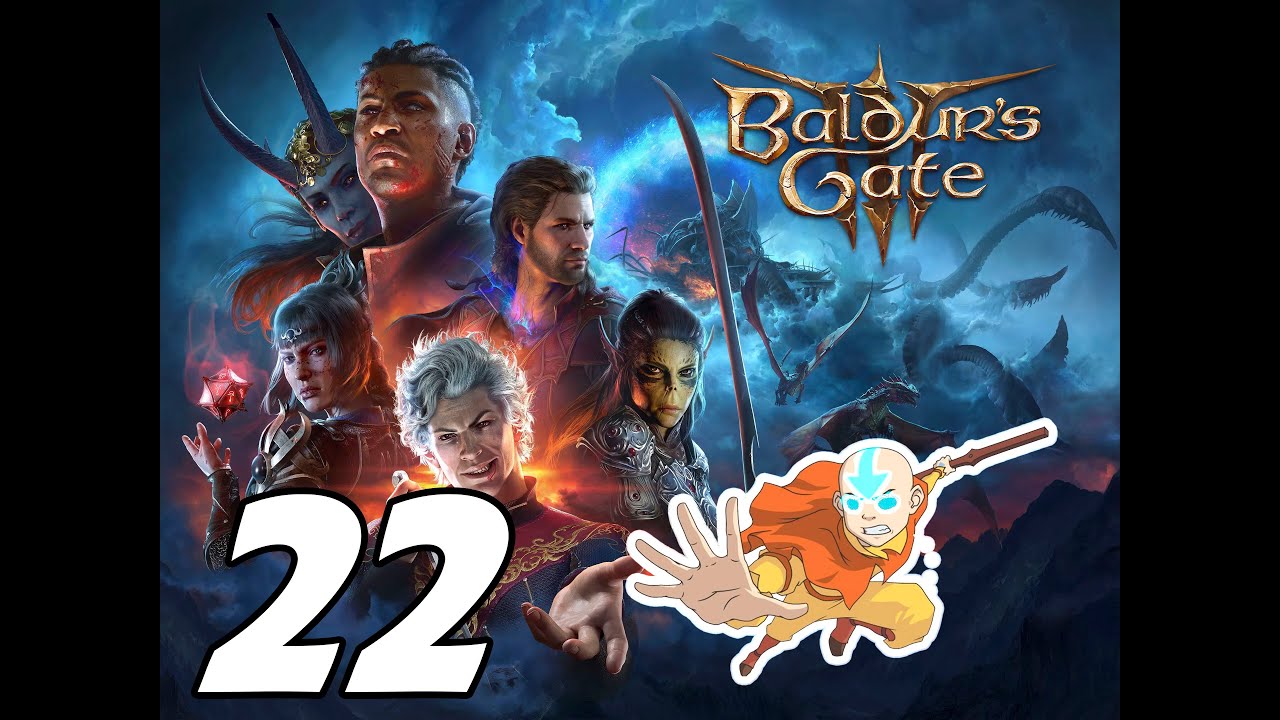 Baldur's Gate 3 | Avatar Aang Build Part 22 // House Of Hope...Or Just ...
