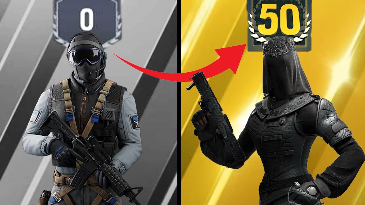 LEVELING UP TO LEVEL 50 in r6 SO i can PLAY RANKED - YouTube