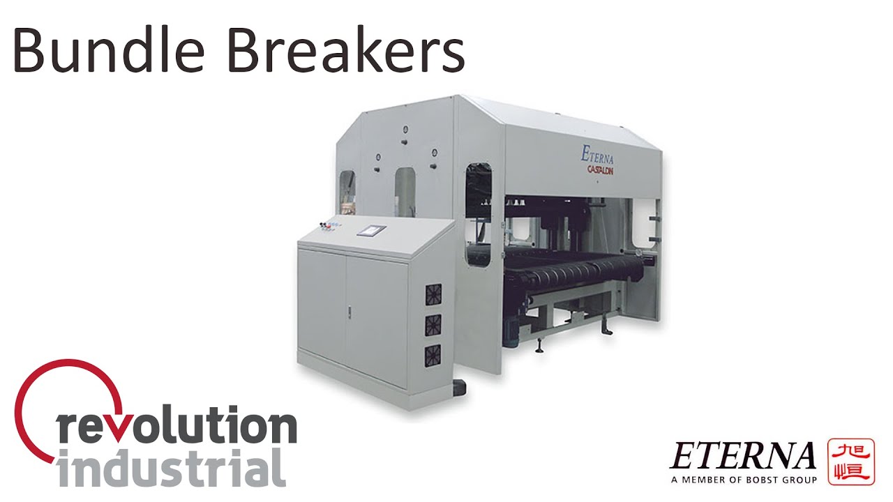 Eterna BTBD Bundle Breakers for Flat-Bed Die-Cutting with Automated ...