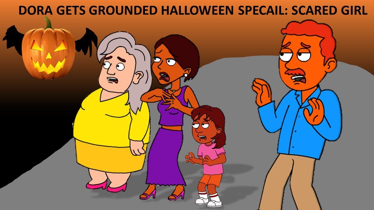 Scared Girl (Dora gets grounded Halloween Special) S1EP12 - YouTube