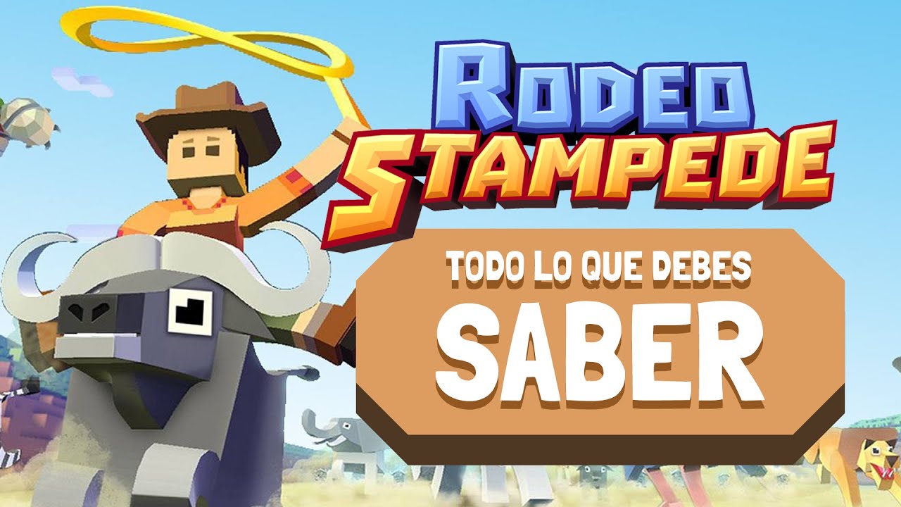 TODO LO QUE DEBES SABER DE RODEO STAMPEDE 🐗🦍🐊🦏🦛🦜🐅🐯 - YouTube