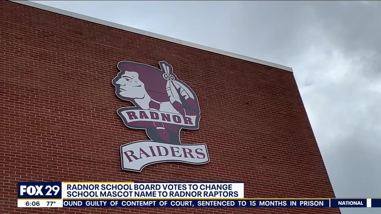 Pennsylvania's Radnor High School drops 'Raider' nickname for 'Raptors ...