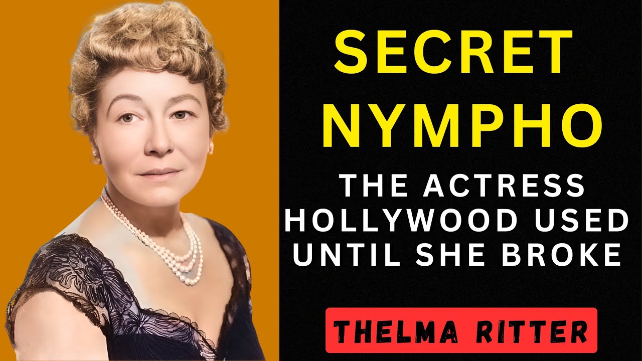 Thelma Ritter: The Actress Hollywood Used Until She Broke - YouTube