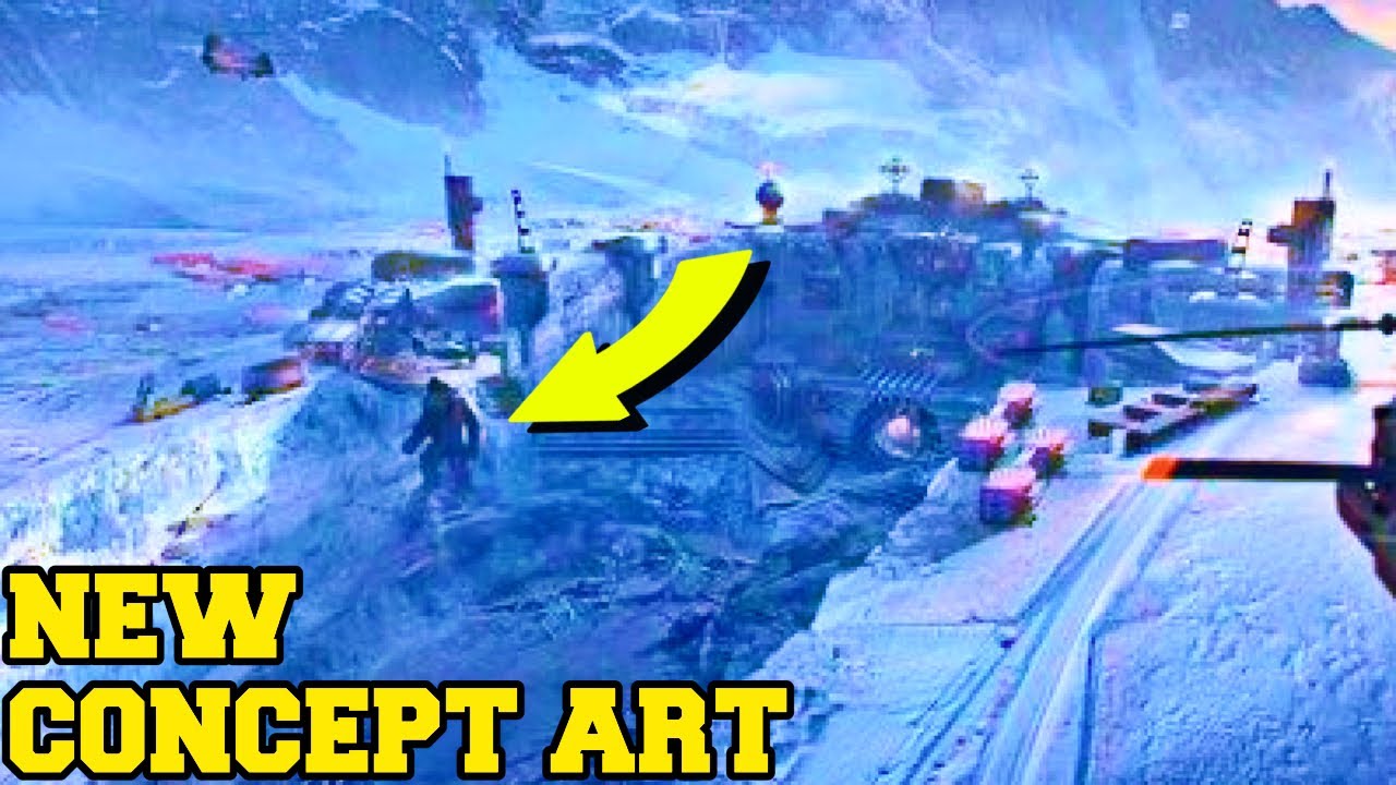 MORE Godzilla vs Kong CONCEPT ART Revealed! Kong In Monarch Arctic Base ...