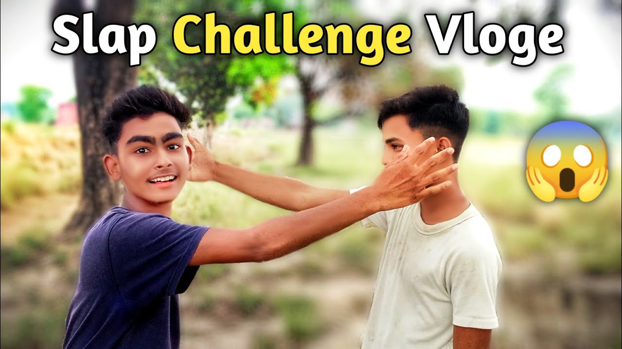 Slap Challenge Vloge // How to Slap Challenge/// Anees Crazy Boy - YouTube