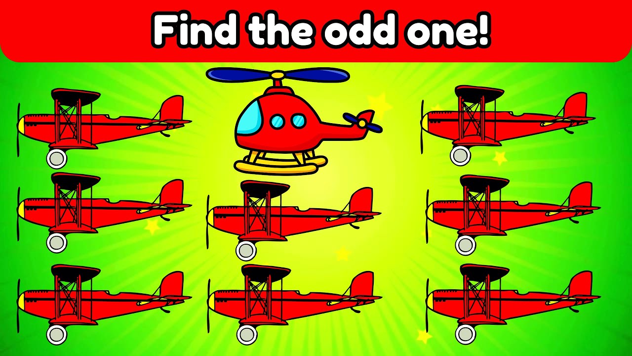 Find the Odd One Out Challenge 30 Rounds! | spot the difference hard ...