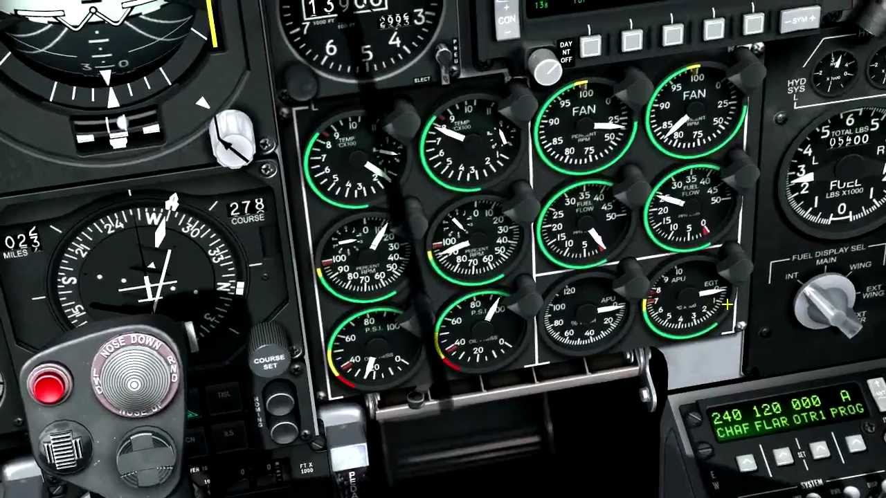 DCS: A-10c - Engine Fire Recovery & Emergency Landing - YouTube