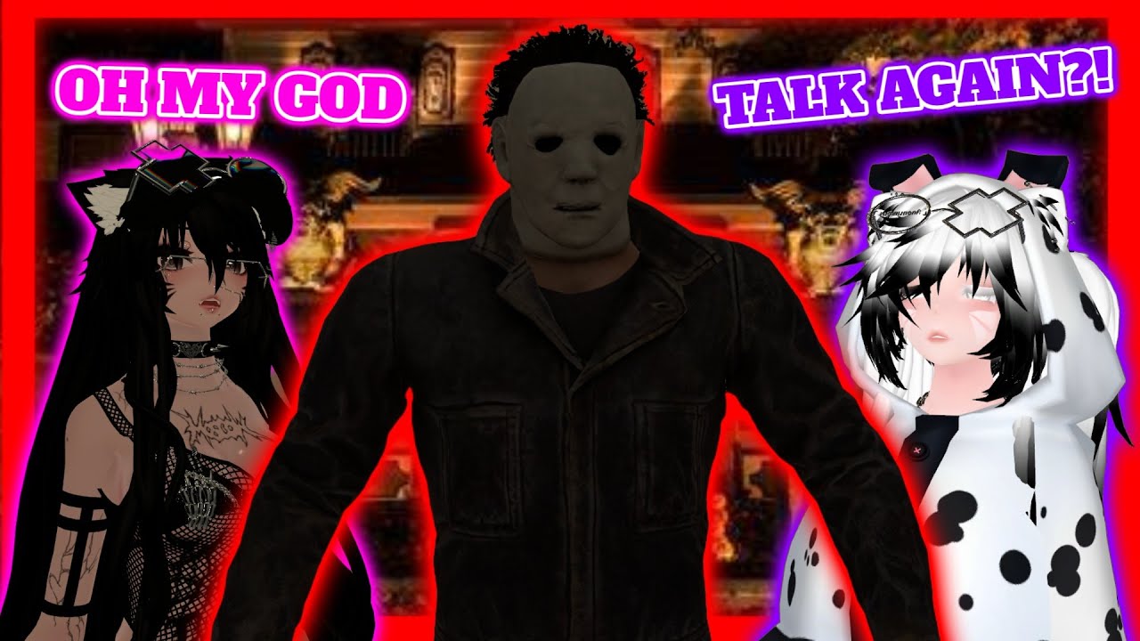 people react to micheal myers on vrchat - YouTube