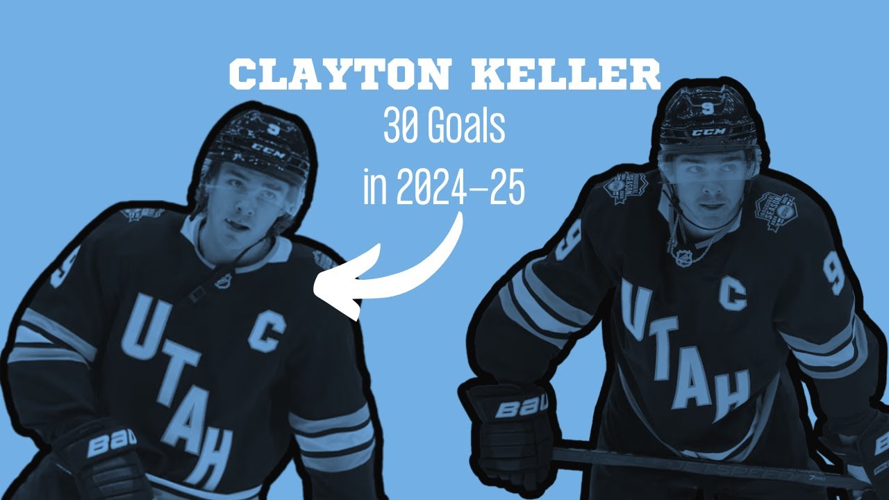 Clayton Keller: Utah Hockey Club’s First Captain | Highlight of all 30 ...
