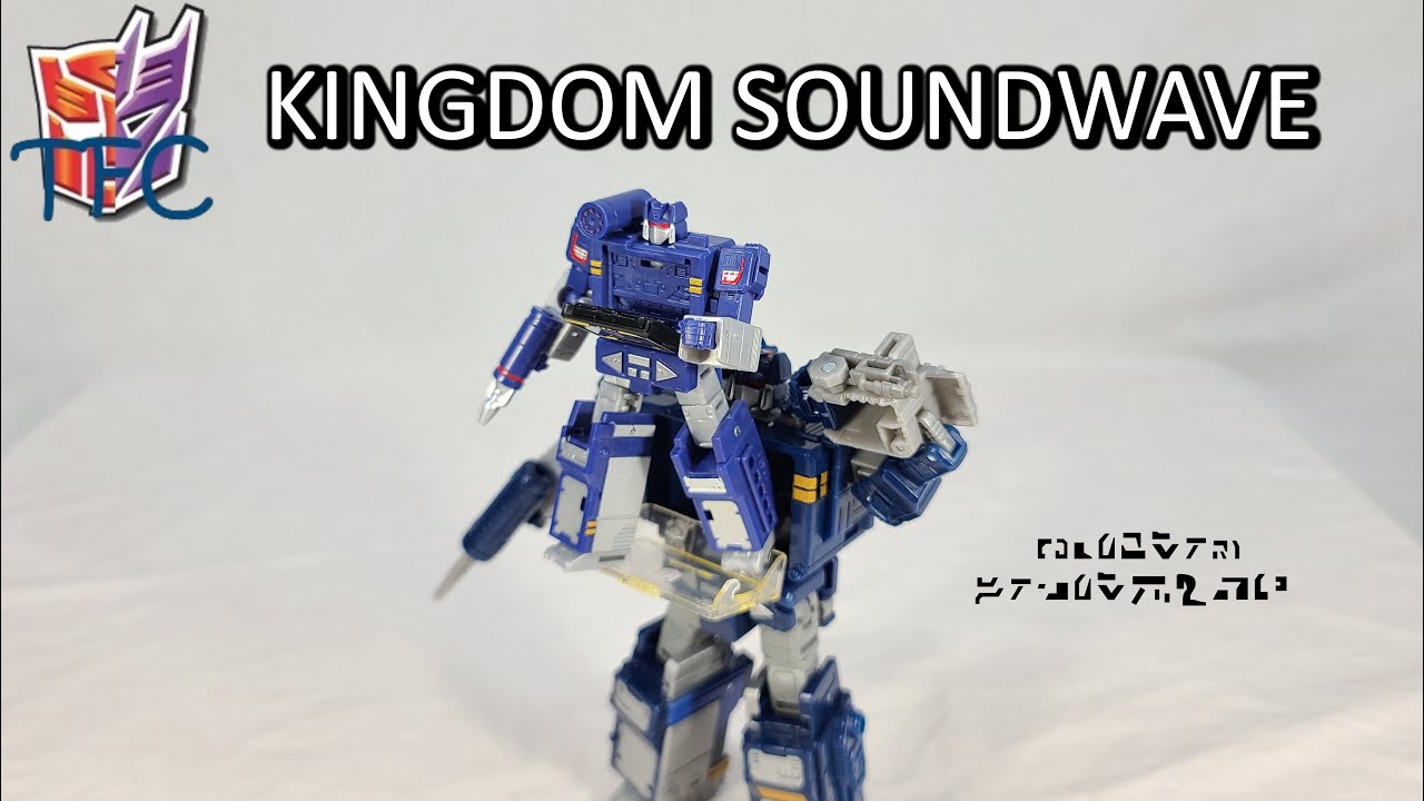 Transformers Review: WFC Kingdom Soundwave - YouTube