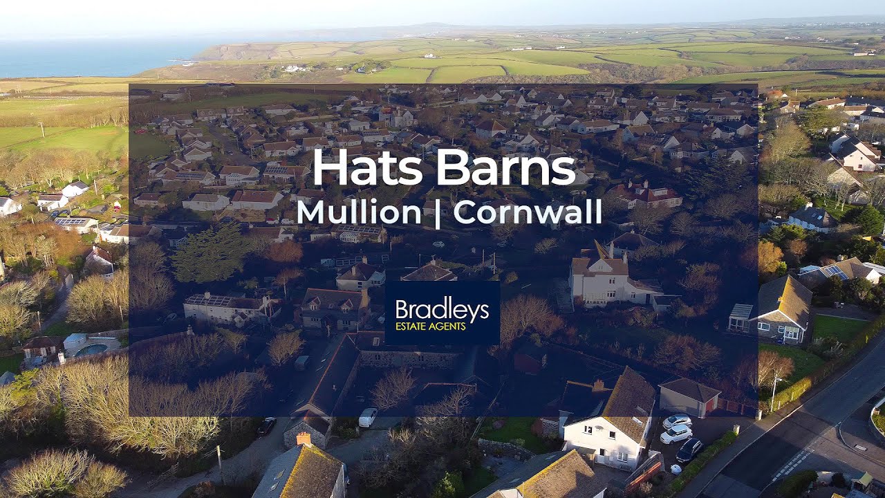 PROPERTY FOR SALE | Hats Barns, Mullion | Bradleys Estate Agents - YouTube