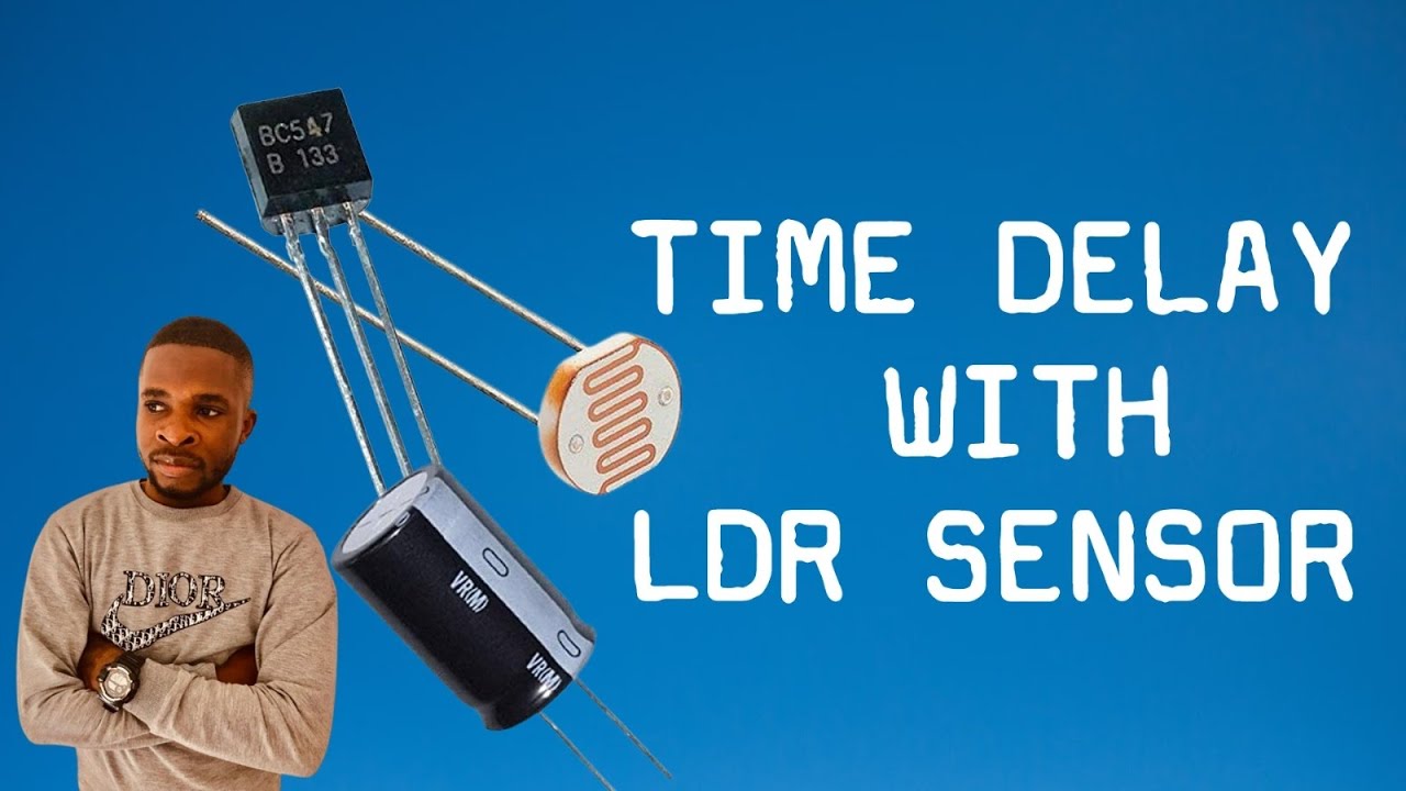 RC Time Constant with Transistor using LDR Sensor - YouTube