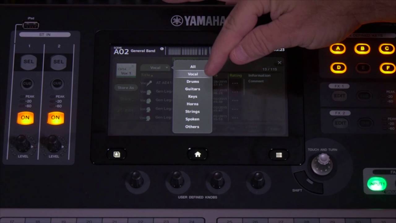 Đánh giá digital mixer Yamaha tf1 – nhỏ gọn và tiện dụng
