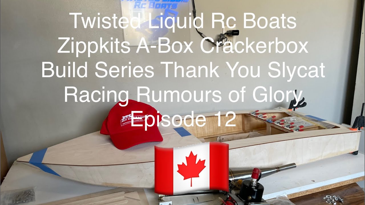 Zippkits A-Box Crackerbox Rc Boat Build Series Thank You Slycat Racing ...