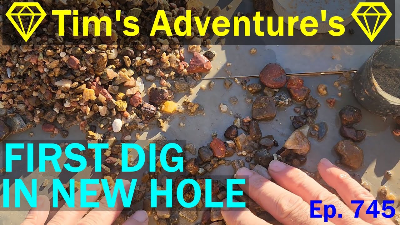 MY FIRST DIG IN THE NEW HOLE | 💎Tim's Adventure's💎⛏️ | Ep. 745 - YouTube