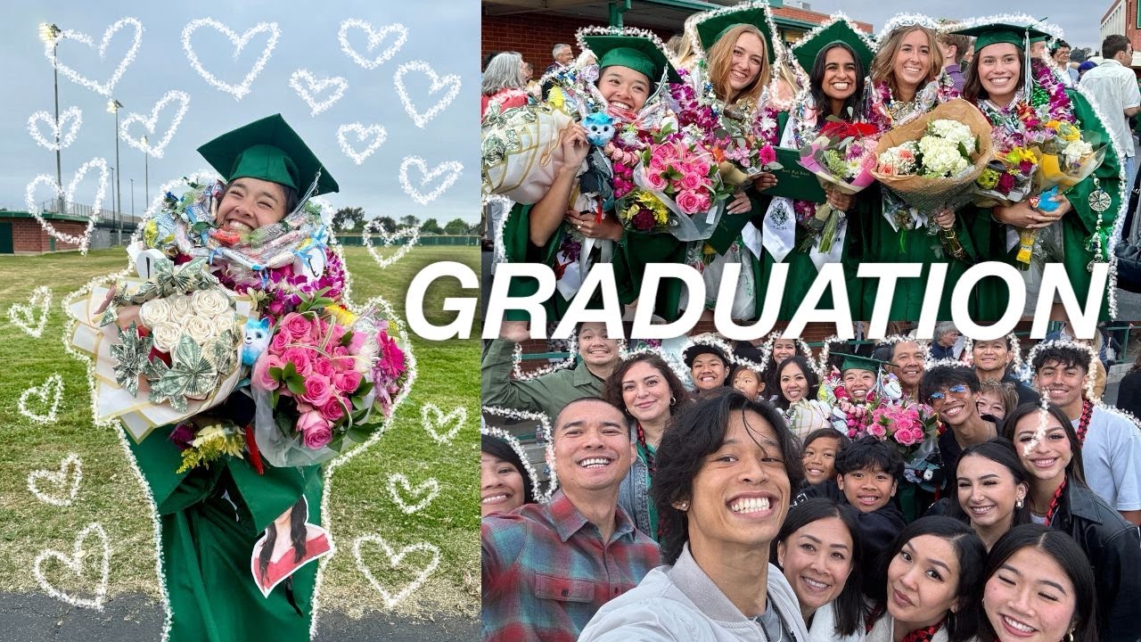 I GRADUATED HIGH SCHOOL | farewell senior szn ep. 15 - YouTube