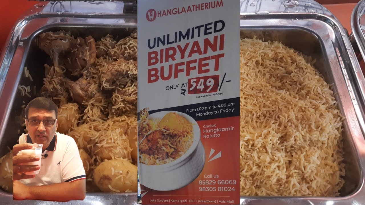 Unlimited Biryani Buffet - YouTube
