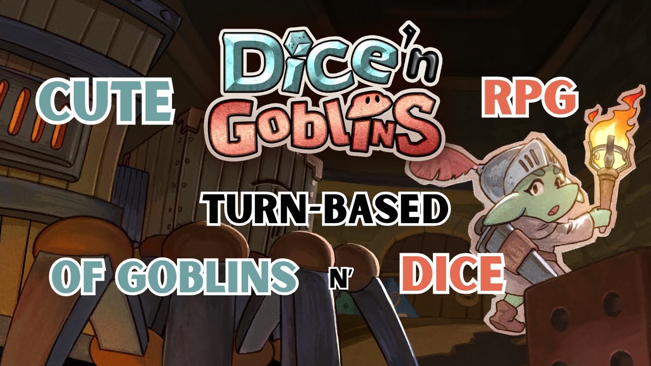 Let's Play Dice n' Goblins | Goblin-themed Cute Turn-based RPG with DICE! - YouTube