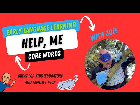 Help Me! (Part 1: Cat) | Learn Core Words: Help, Me, Hear, Good | AAC & Speech Therapy for Kids