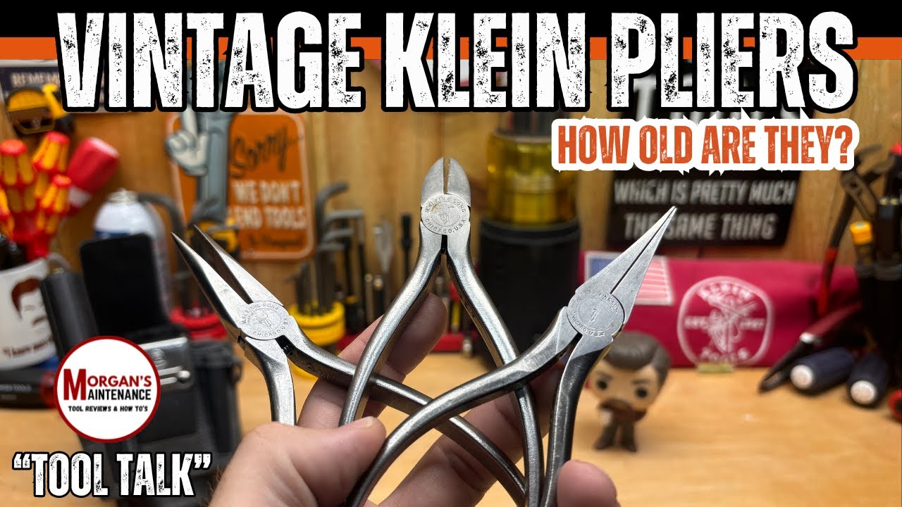 Vintage Klein Pliers - How Old Are They? #vintage #klein #tools # ...
