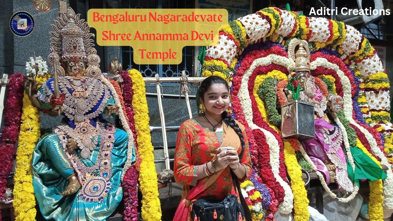 ||Bengaluru Nagaradevate Shree Annamma Devi Temple||Majestic||Vlog ...