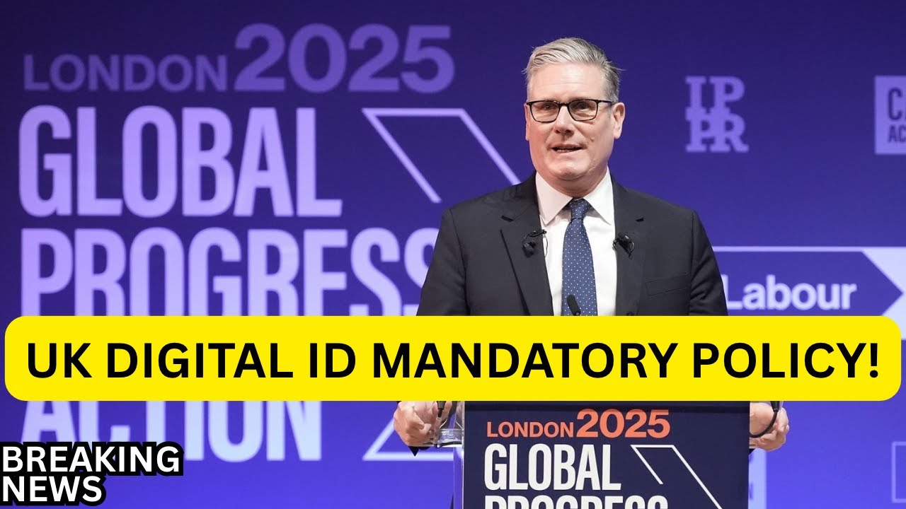 New digital ID will be mandatory to work in the UK! - YouTube