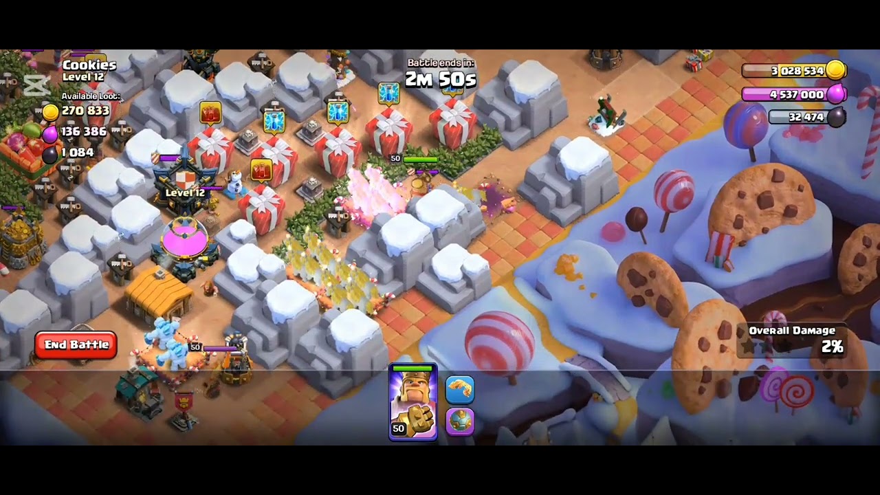 New event in COC Controllable heroes-- Cookies Chaos part 1 - YouTube