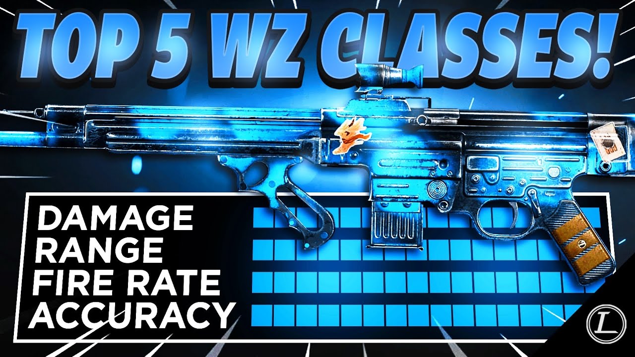 WARZONE PACIFIC TOP 5 LOADOUTS! ( Best Warzone Guns & Class Setups In ...