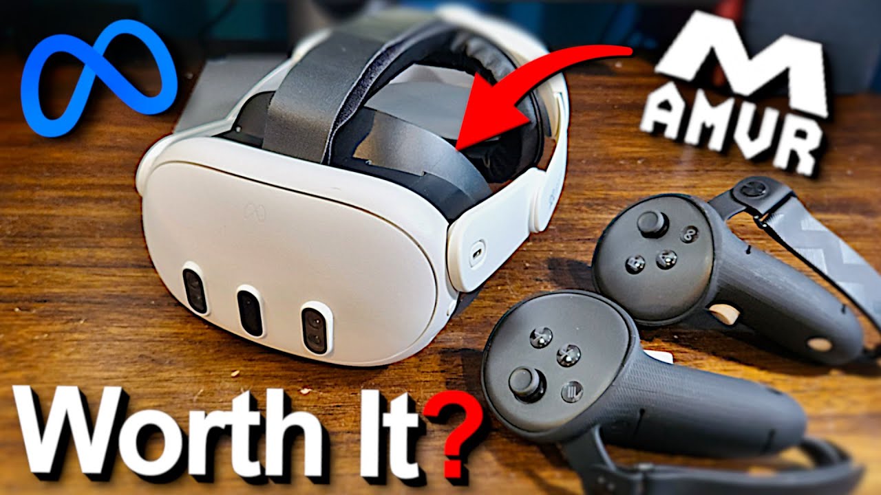 AMVR Quest 3 Facial Interface & Controller Grip Review (+ More) | 2 ...