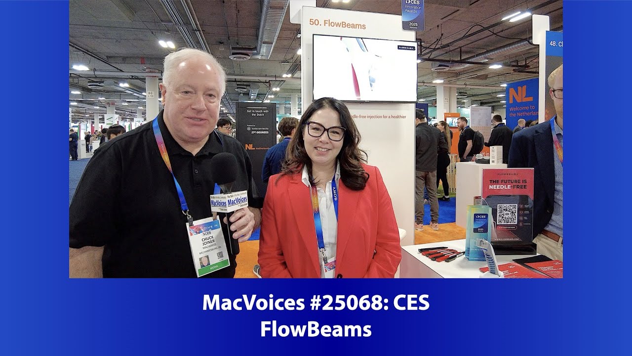 MacVoices #25068: CES - FlowBeams - YouTube
