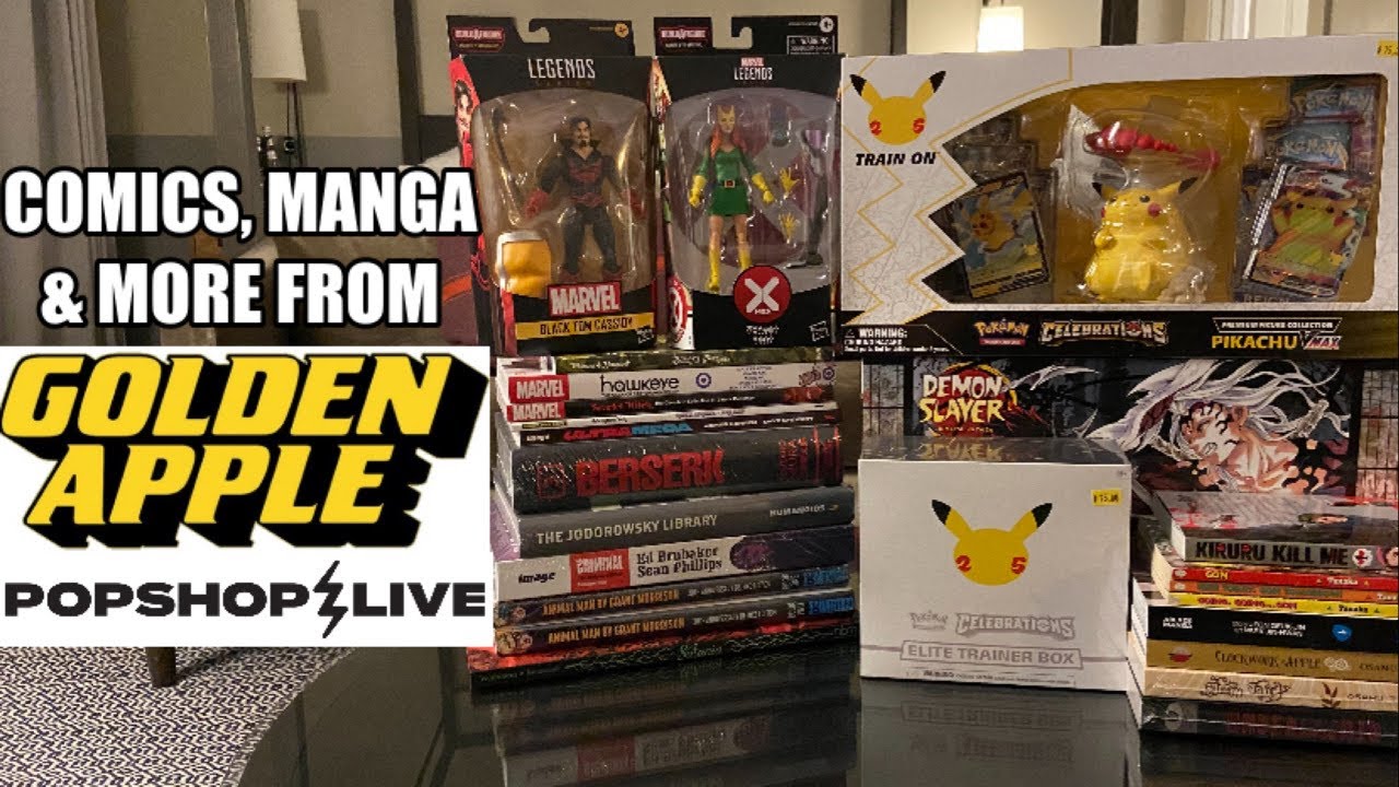 Manga & Comic Haul from LA's Legendary GOLDEN APPLE Comics - YouTube