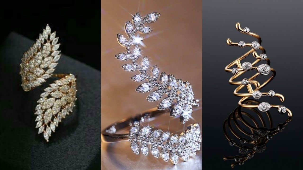 letest beautiful long ring jewellery designs ️🥰🤩 - YouTube