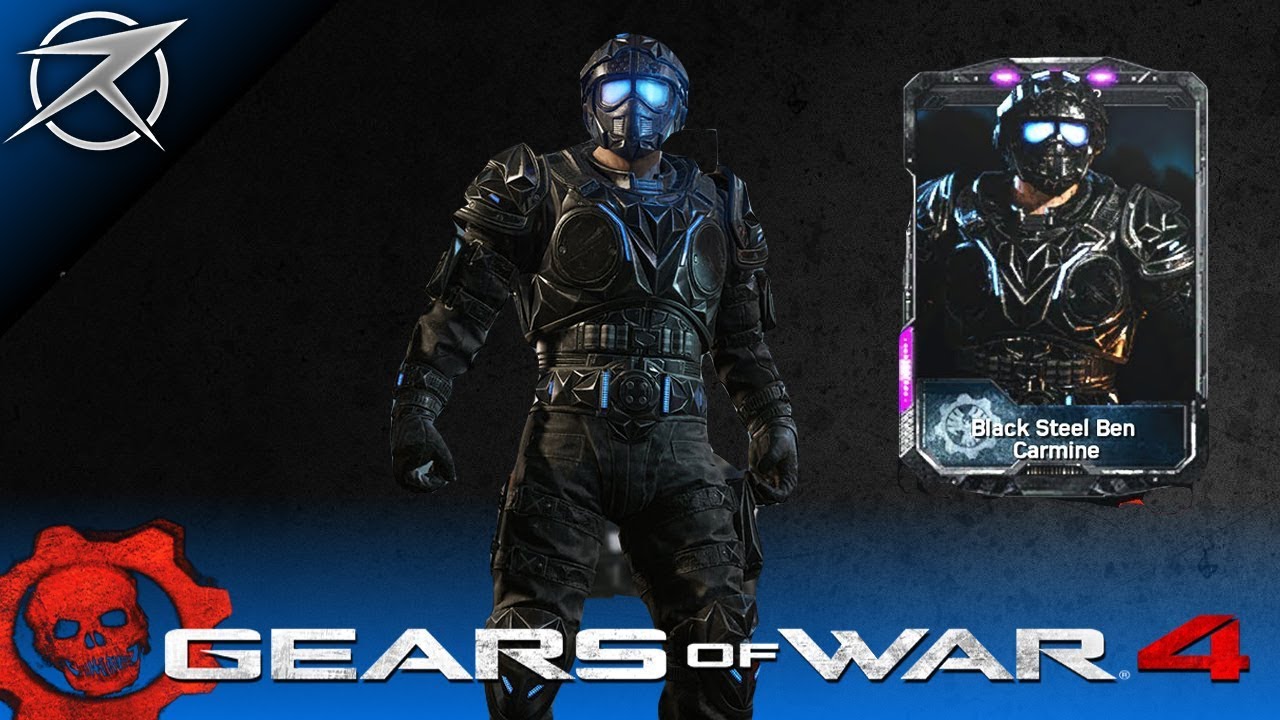 GEARS OF WAR 4 "BLACK STEEL BEN CARMINE" INSANE SNIPER GAMEPLAY ...