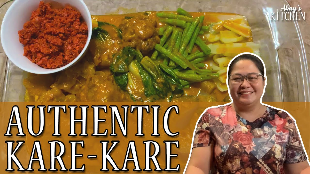 Authentic Kare Kare - YouTube