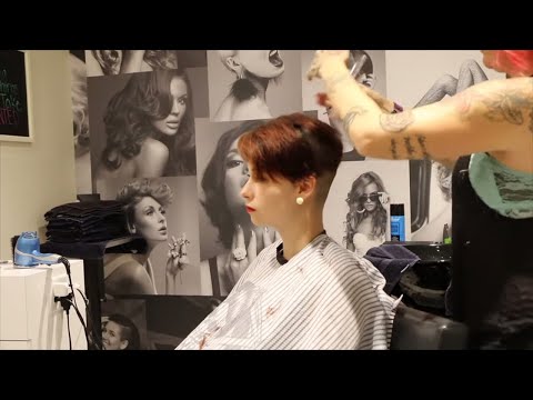 Lola LV - Pt 2: Cute Undercut Pixie On Amazing Model (Free Video)
