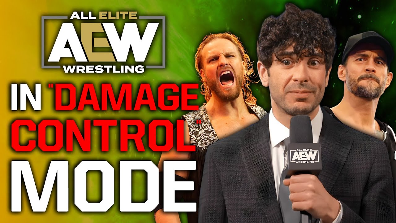 AEW In “DAMAGE CONTROL” Mode After CM Punk Interview | Former WWE ...