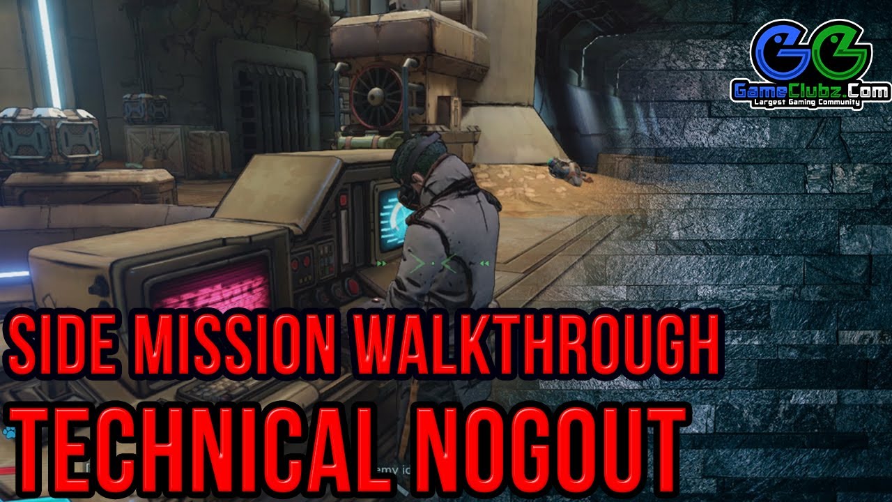 Borderlands 3 Technical NOGout Walkthrough | Side Mission Playthrough ...